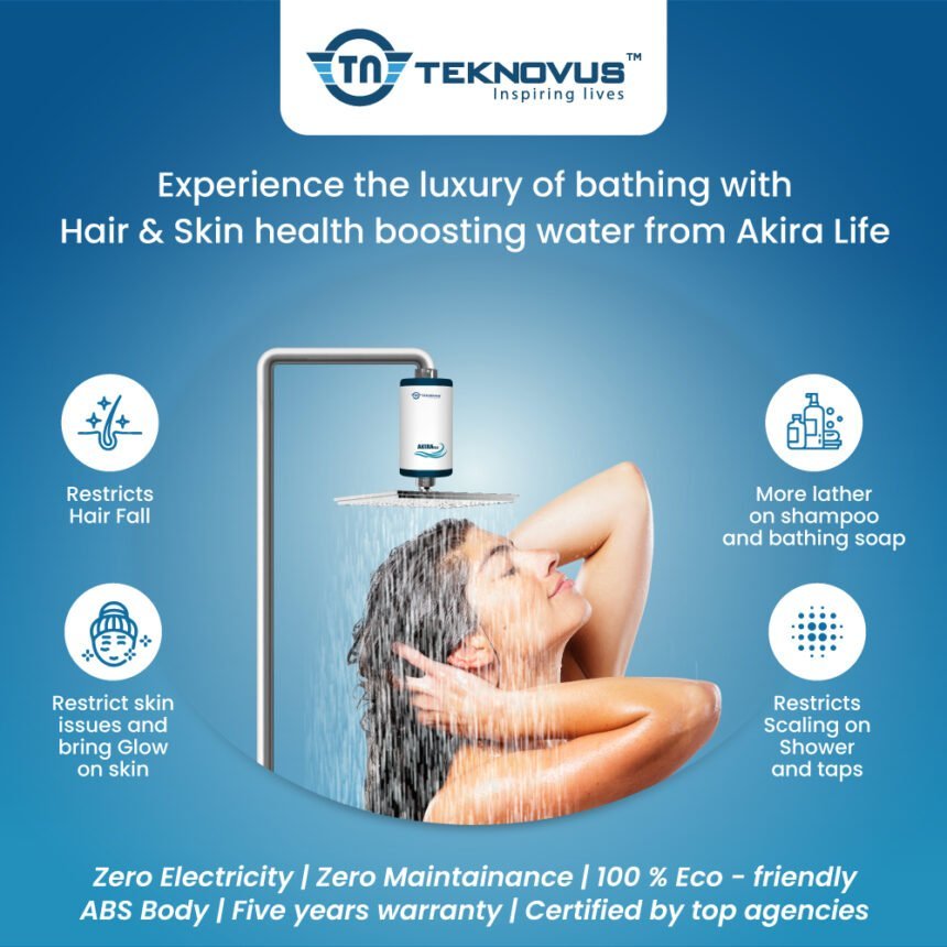 Best Water Softener for Bathing, Hair, and Skin - Akira Life